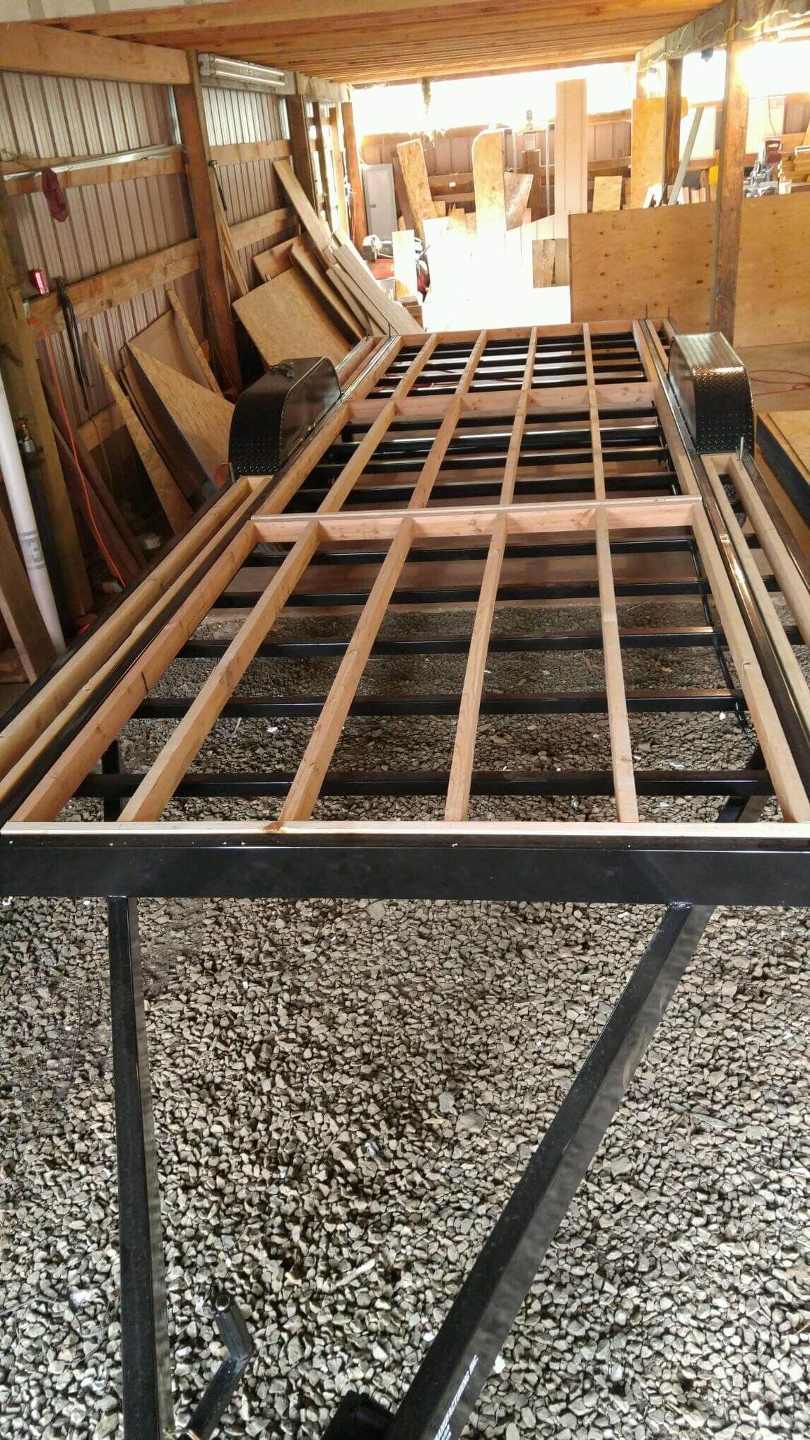 Creating Space in a Tiny House with Flush Crossmembers | Tiny House Basics