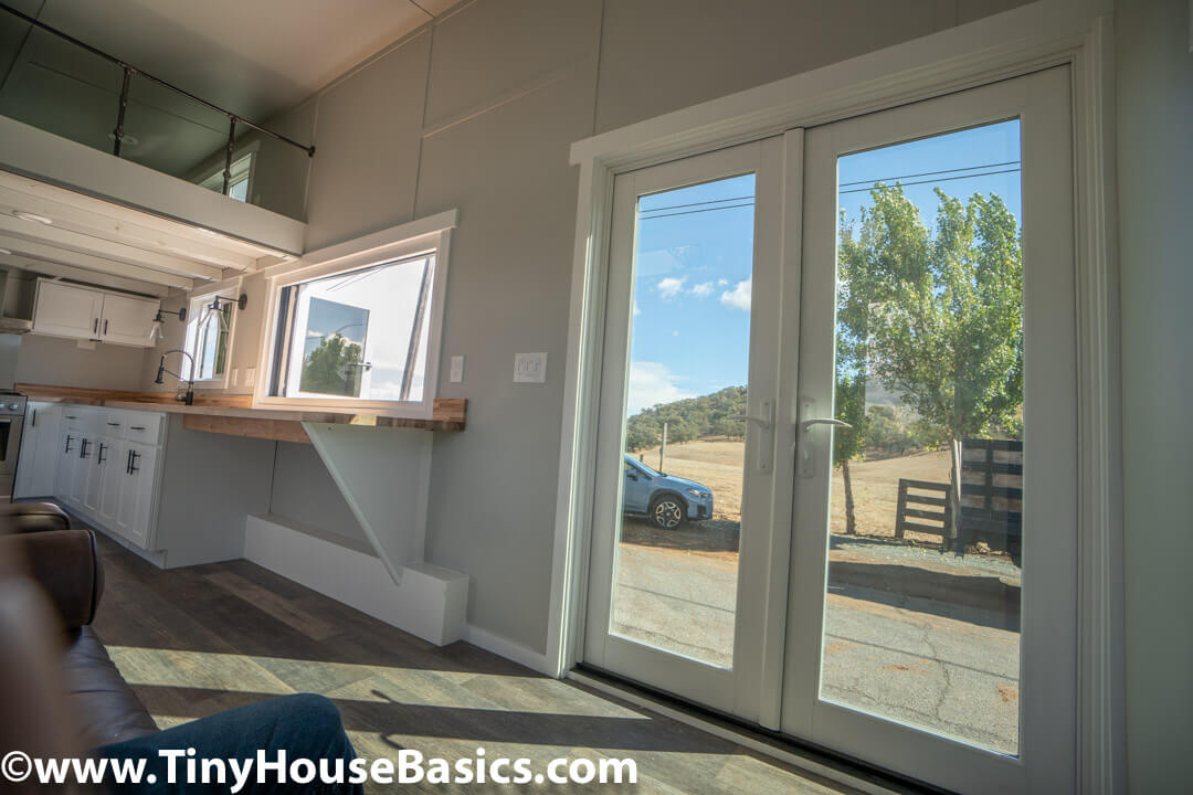 The 28ft Entertaining Abode Model Tiny House Tour and Video | Tiny House Basics