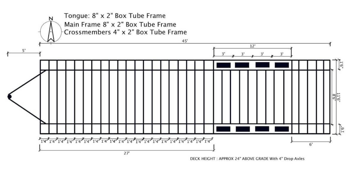 12ft Wide Trailers Now Available In Texas and Pennsylvania & California ...